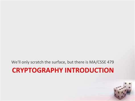 ma csse 473 day 10 data encryption rsa ppt download