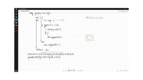 Nested List Interview Problempython Interview Questionspython