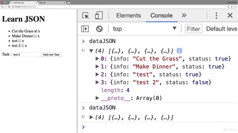 1 Json Exercise Getting To Know Json Youtube