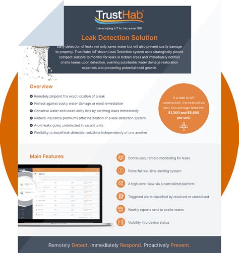 Leak Detection Solution Overview Trusthab