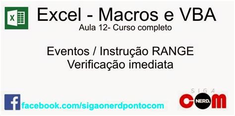 Macros e Excel VBA Curso Grátis e Completo Alessandro Trovato