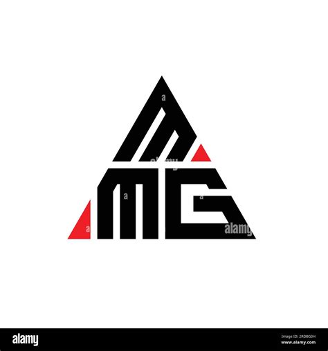 Mmg Triangle Letter Logo Design With Triangle Shape Mmg Triangle Logo Design Monogram Mmg