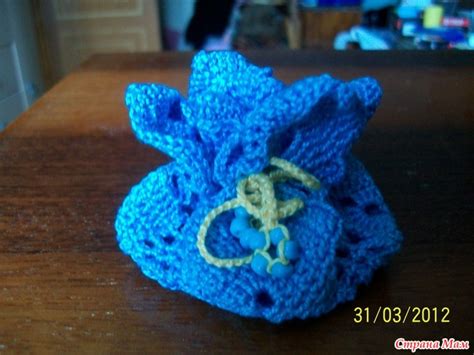 Голубой мешочек для яйца Страна Мам