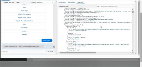 Intelligent Advisor Interviews For Oracle Digital Assistant