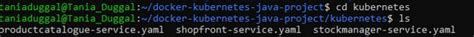 deploying java application using docker and kubernetes devops project