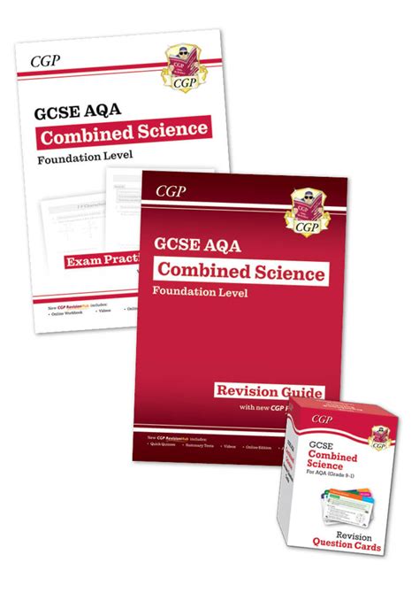 New Gcse Combined Science Aqa Foundation Revision Guide With Cgp Revisionhub Cgp Books