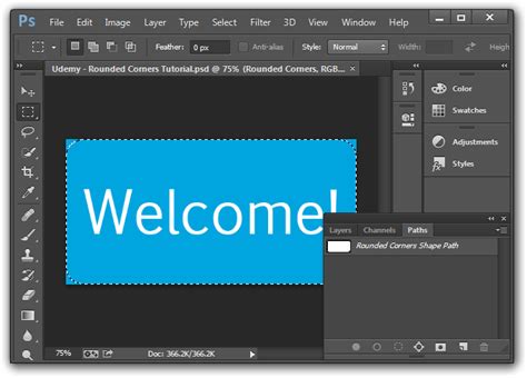 Photoshop Rounded Corners Tutorial 2 Easy Methods To Smooth Out Those