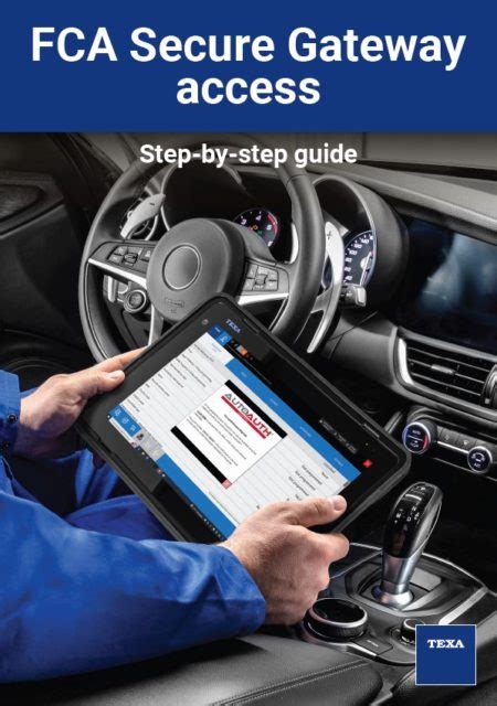 Texa Updates To Autoauth Certification For Secure Gateway Access By Fca To Sgw Module Texa