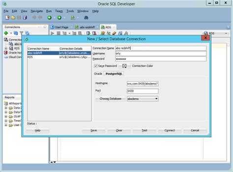 Orly Going Thirty Connecting To Amazon Redshift Or Generic Postgresql