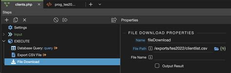 Stuck On Downloading Csv File Need Help Wappler Community