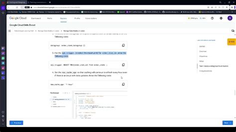 Gcp Caching And Datagroups With Lookml Gsp893 Youtube