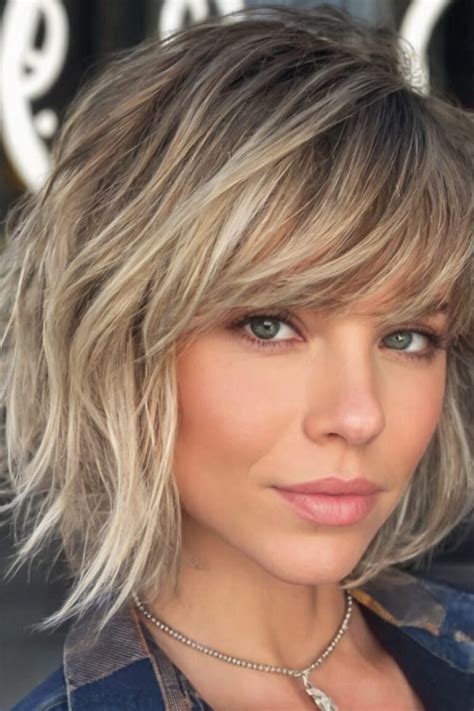 Stunning Lob Haircut With Bangs Styles To Try Bangz Hair Design