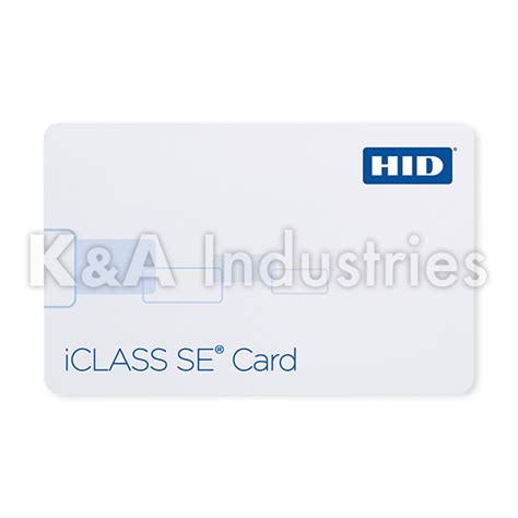HID ICLASS SE Card KA Industries Inc