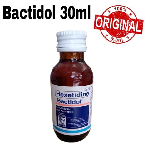 Bactidol Oral Antiseptic Gargle 30ml Bottle Shopee Philippines