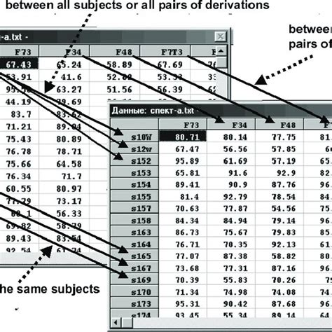 The Example Of Two Matrices With Profiles Of Synchrony For Two Groups Download Scientific