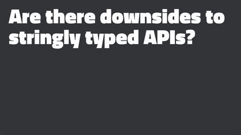 Swift Eye For The Stringly Typed API Speaker Deck