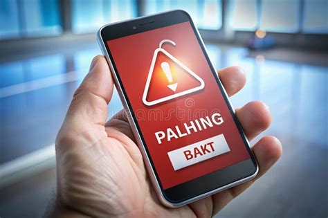 Phishing Emails And Network Cyber Security Protecting Against Online Threats Stock Illustration