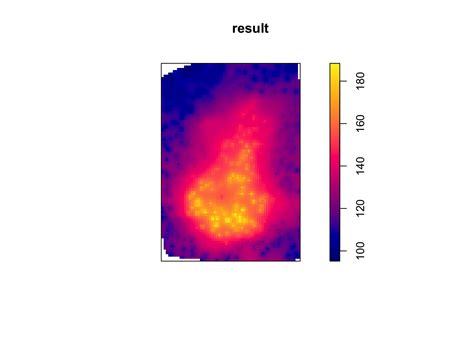 Inverse Distance Weighted Idw Interpolation Using Spatstat Geospatialstuff