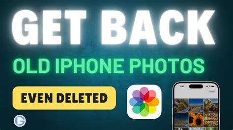 Get Back Old Photos On Iphone Even Deleted Iphone Photo Recovery If