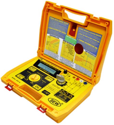 Sew 6221el 3 Phase Rcd Tester