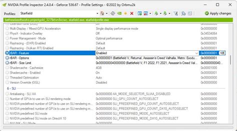 Nvidia Owners Can Get A Big Fps Boost In Starfield With This Manual Rebar Tweak