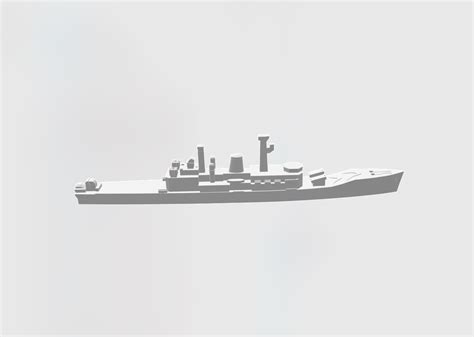 Stl File British Leander Class Batch 2 Towed Array 12400 ♟ ・3d