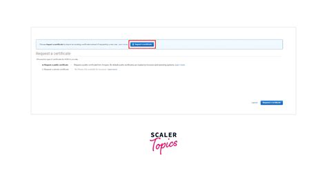 AWS Certificate Manager Scaler Topics