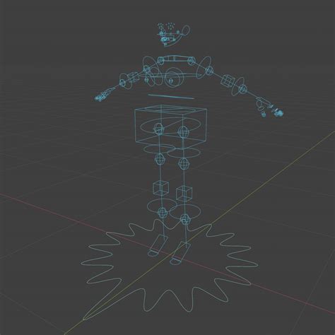 Free Humanoid Blender Rig Model Turbosquid 1438227