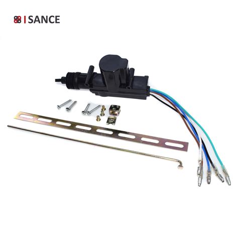 Isance Universal Power Door Lock Actuator 12v 5 Wi Vicedeal