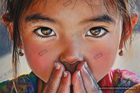 Ai创作图少数民族女孩手绘 普米族女孩 新疆小女孩 布朗族女孩 布朗族少女 新疆小女孩小姑娘 哈萨克族的小女孩 童眼看世界 门巴族女孩 写实人物绘画 维吾尔小姑娘 大眼睛姑娘 手绘蒙古女孩
