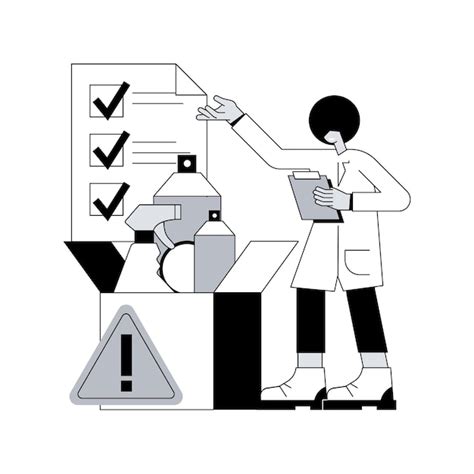 Premium Vector Product Safety Abstract Concept Vector Illustration