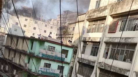 চট্টগ্রামের নুপুর মার্কেটে আগুন নিয়ন্ত্রণে ৮ ইউনিট