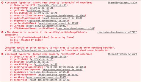 Uncaught Typeerror Cannot Read Property Createltr Of Undefined