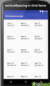 GridView Tutorial With Examples In Android Abhi Android