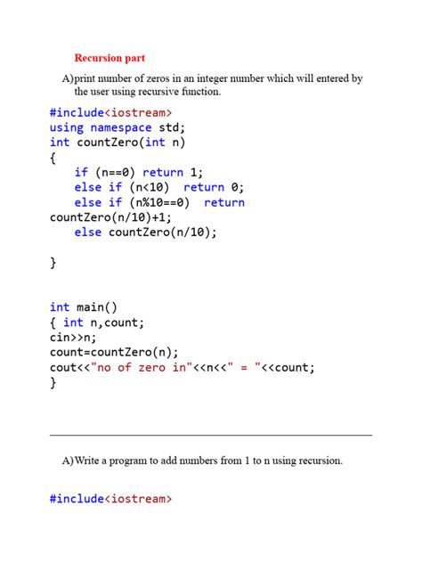 Sheet3 Recursiveandpointers Pdf Pointer Computer Programming Namespace