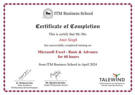 Excel Dataanalysis Continuouslearning Itmbusinessschool Management