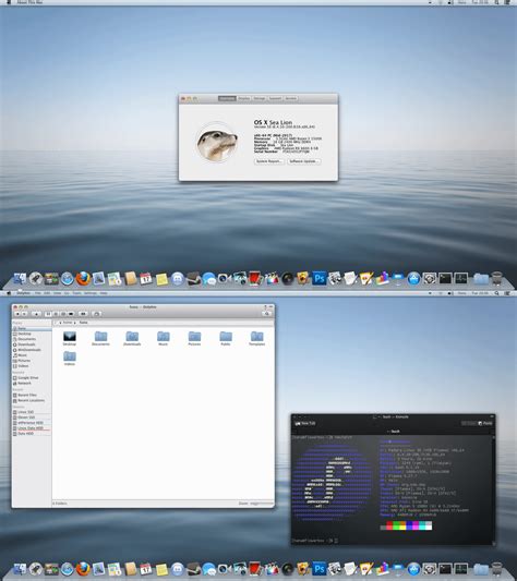 Plasma Os X Sea Lion A Retro Osx Clone Runixporn