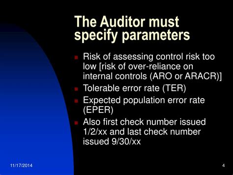 Ppt An Introduction To Attributes Sampling In Audits Powerpoint Presentation Id 6704748
