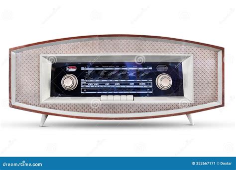 Radio Fm Tuner Icon With Outline Vector Illustration 297241002