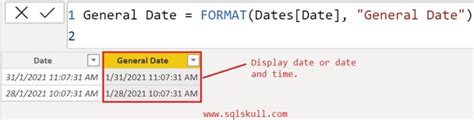 Format Function Dax Sql Bi Tutorials