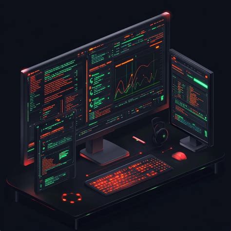 System Monitoring Tool With Cli Commands And Realtime Data Premium Ai Generated Image