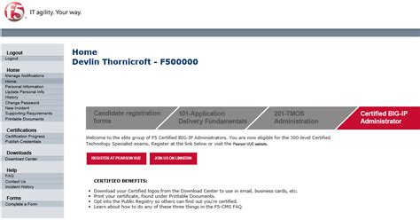Devious Networks Path To F LTM Certification