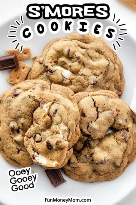 Easy Smores Cookies Recipe Fun Money Mom