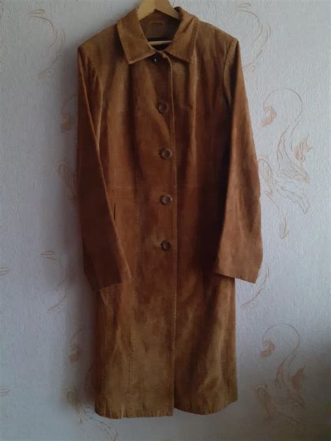 Замшевий тренч плащ блейзер — ціна 650 грн у каталозі Плащі Купити