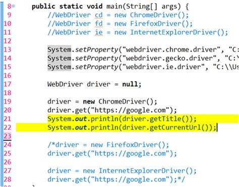 Tutorial 3 Web Driver Interface Way2automation