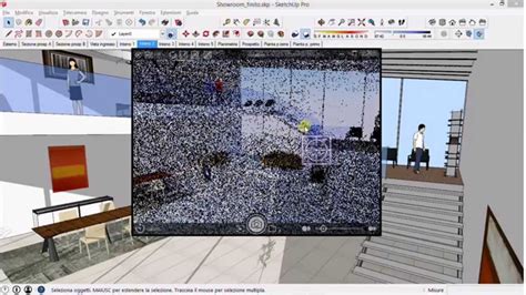 SketchUp 3D Warehouse: Showroom marchi interior design Italiani - YouTube