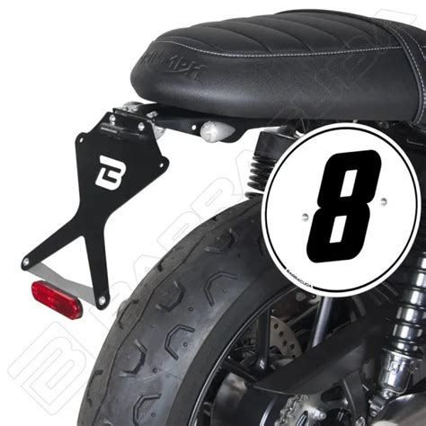 BARRACUDA IMMATRICULATION FAUTEUIL Inclinable Naked Triumph Street Twin