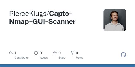 GitHub PierceKlugs Capto Nmap GUI Scanner