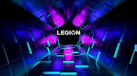 Legion Tunnel Light Neon Wallpaper