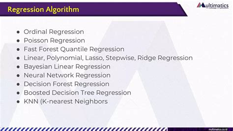 Lesson 11 Supervised Learning Regressionpptx
